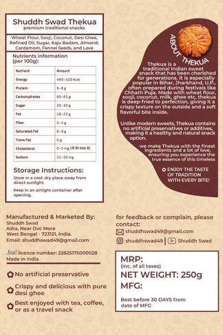 Jaggery Thekua – Shuddh Swad